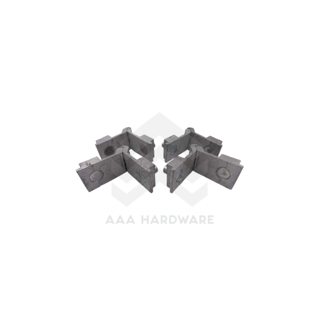 Ambica 35mm Domal (Euro Groove) Corner Cleat - Ramkey