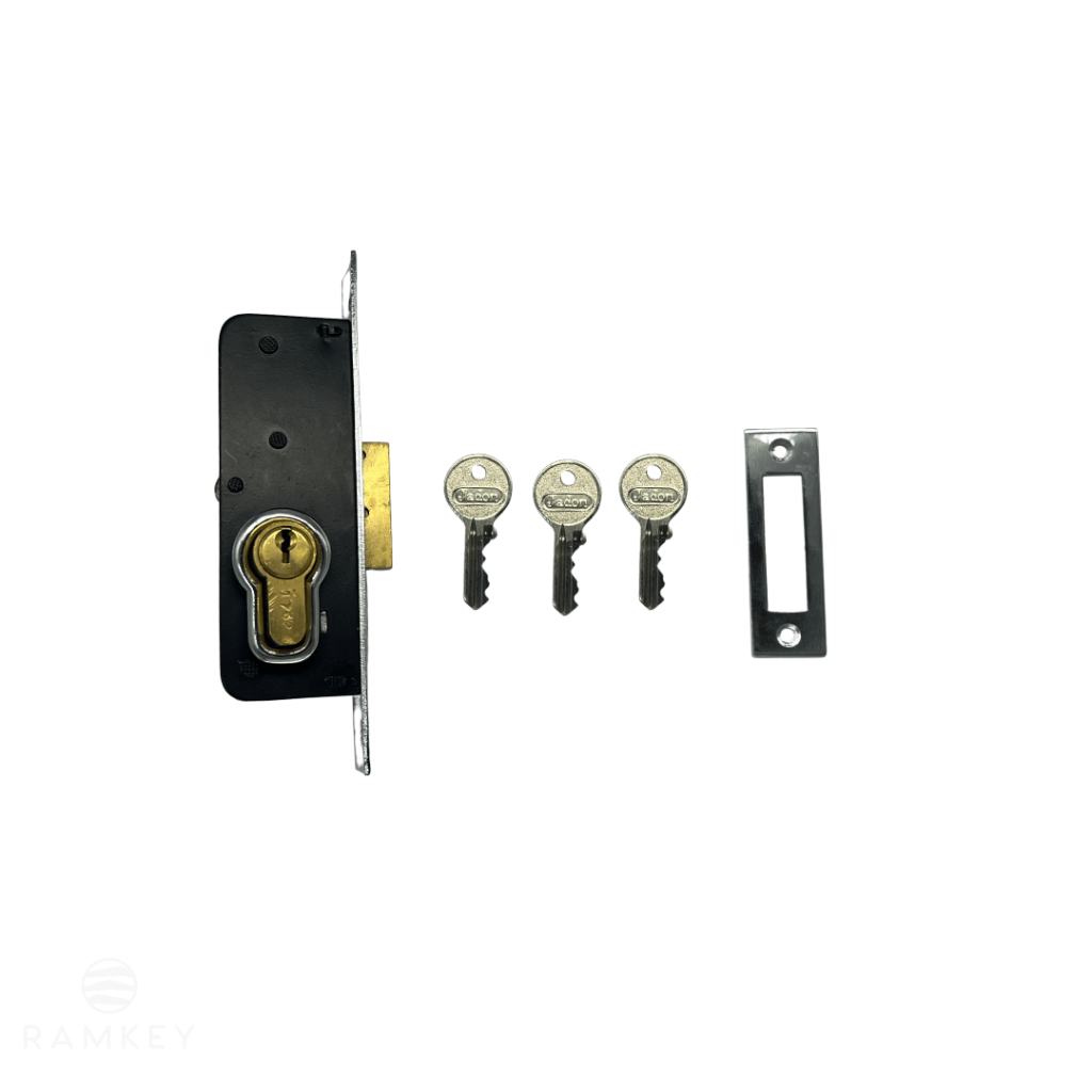 38mm Pin Cylindrical Aluminium Door Lock - Ramkey