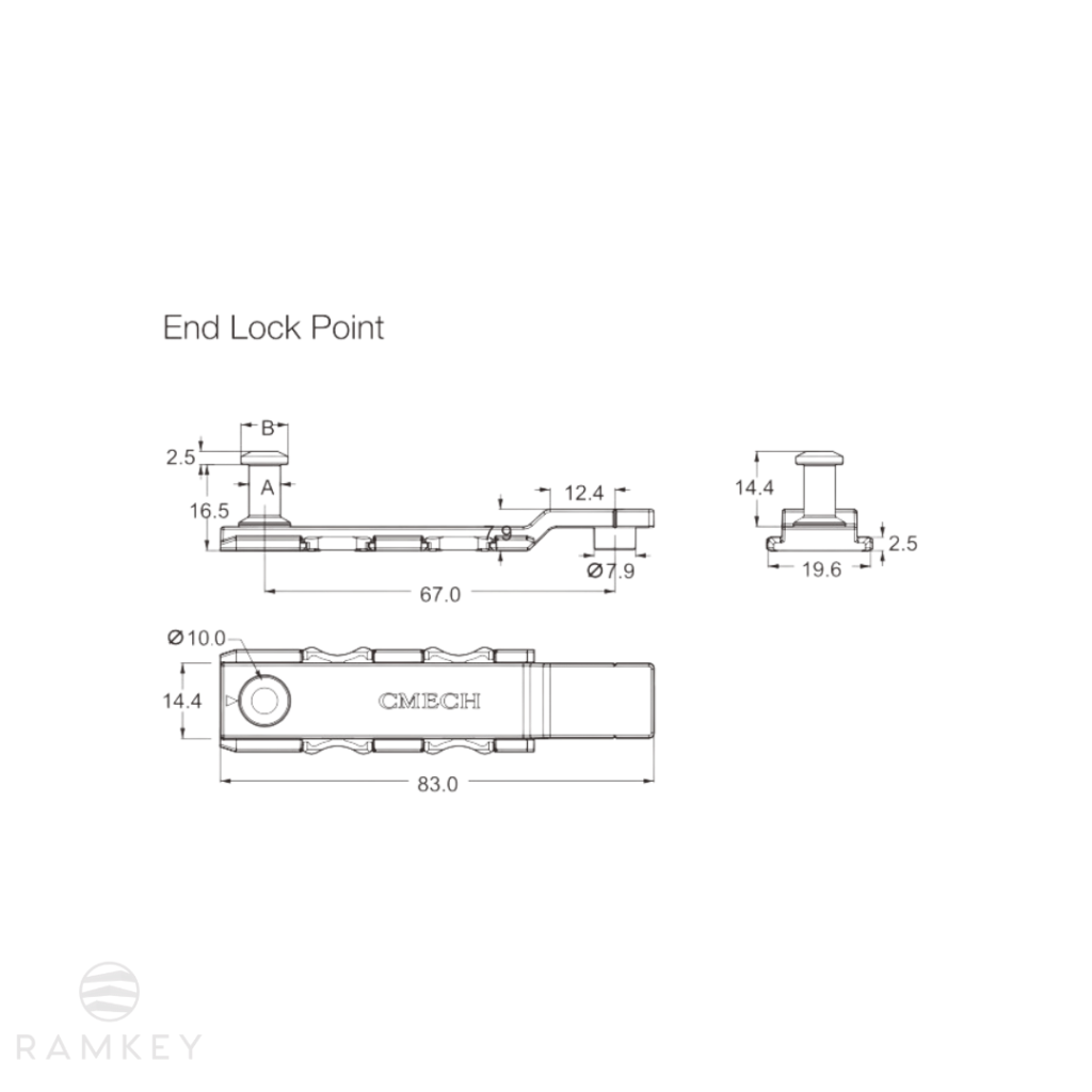 Cmech End Lock Point - Ramkey